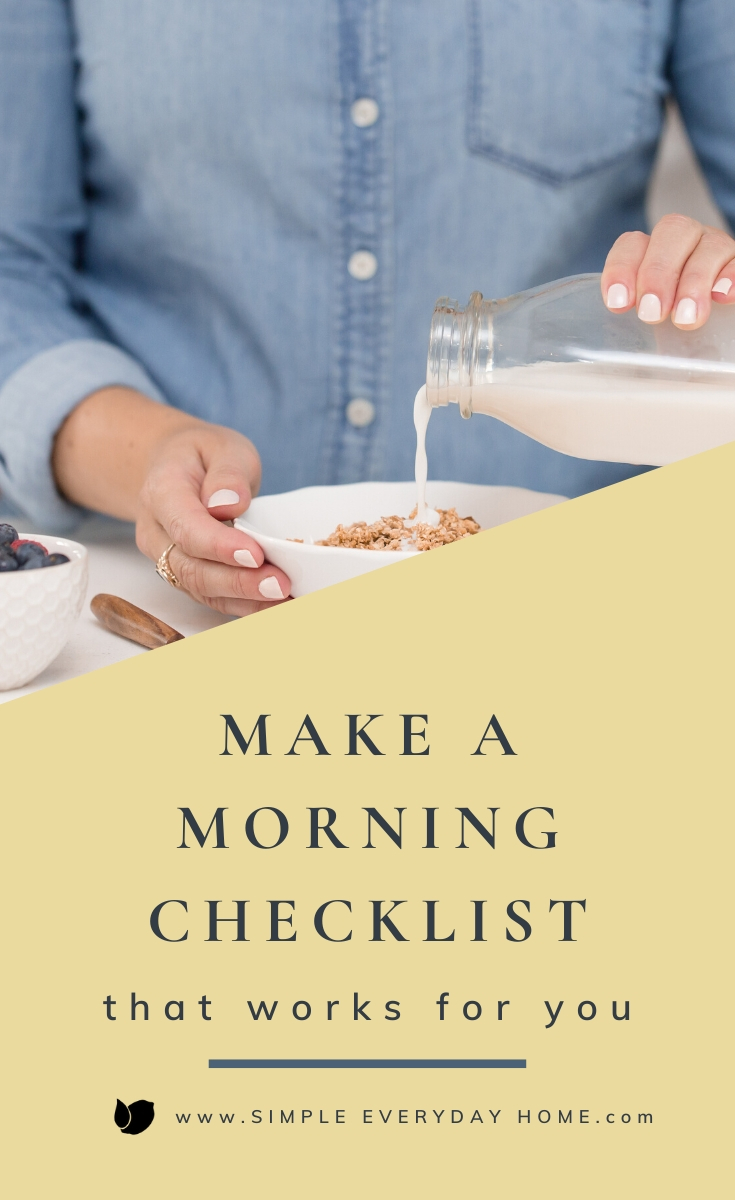 How to Make a Morning Checklist That Works for You